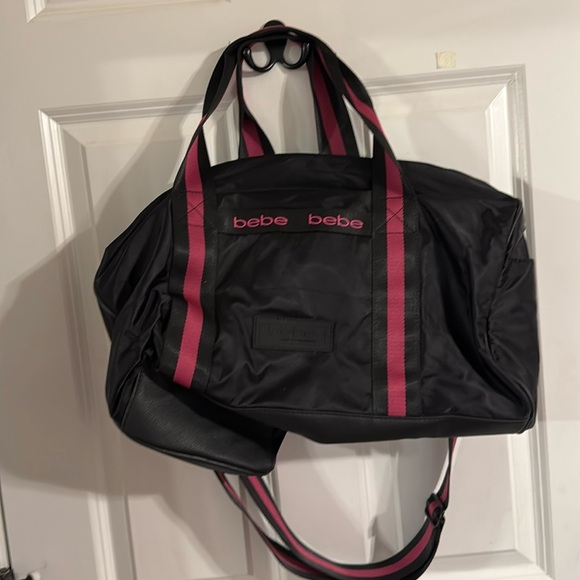 bebe | Bags | Brand New Bebe Logo Duffel Bag | Poshmark